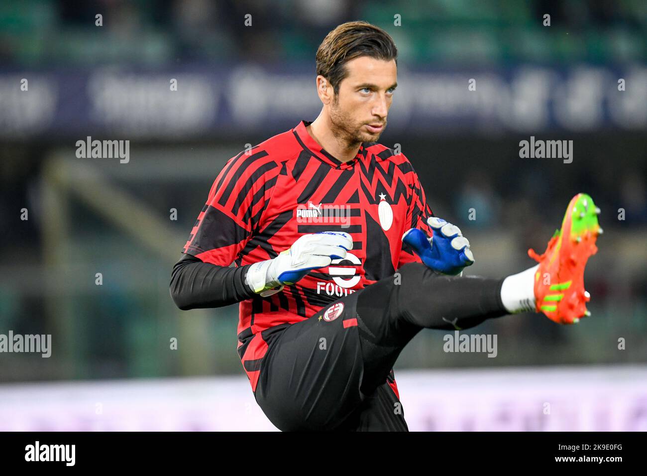 Vérone, Italie. 16th octobre 2022. Portrait Antonio Mirante de Milan ...