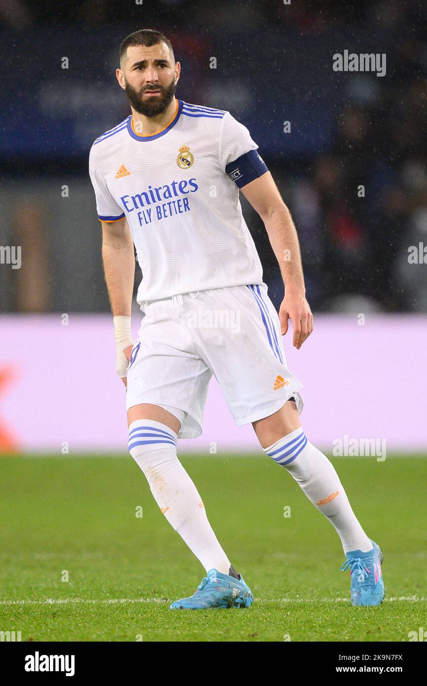 Photo du dossier - Karim Benzema lors de la manche de la Ligue des ...
