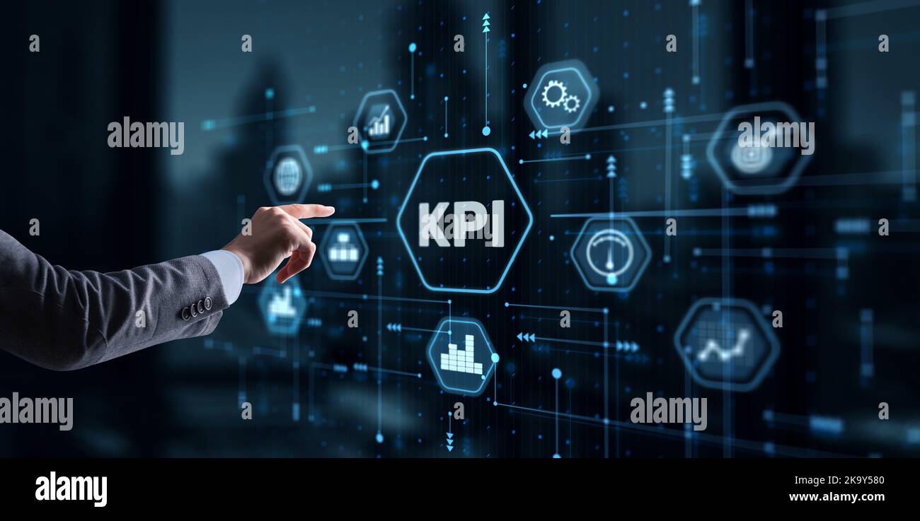 Indicateur de performance clé KPI utilisant Business Intelligence BI ...