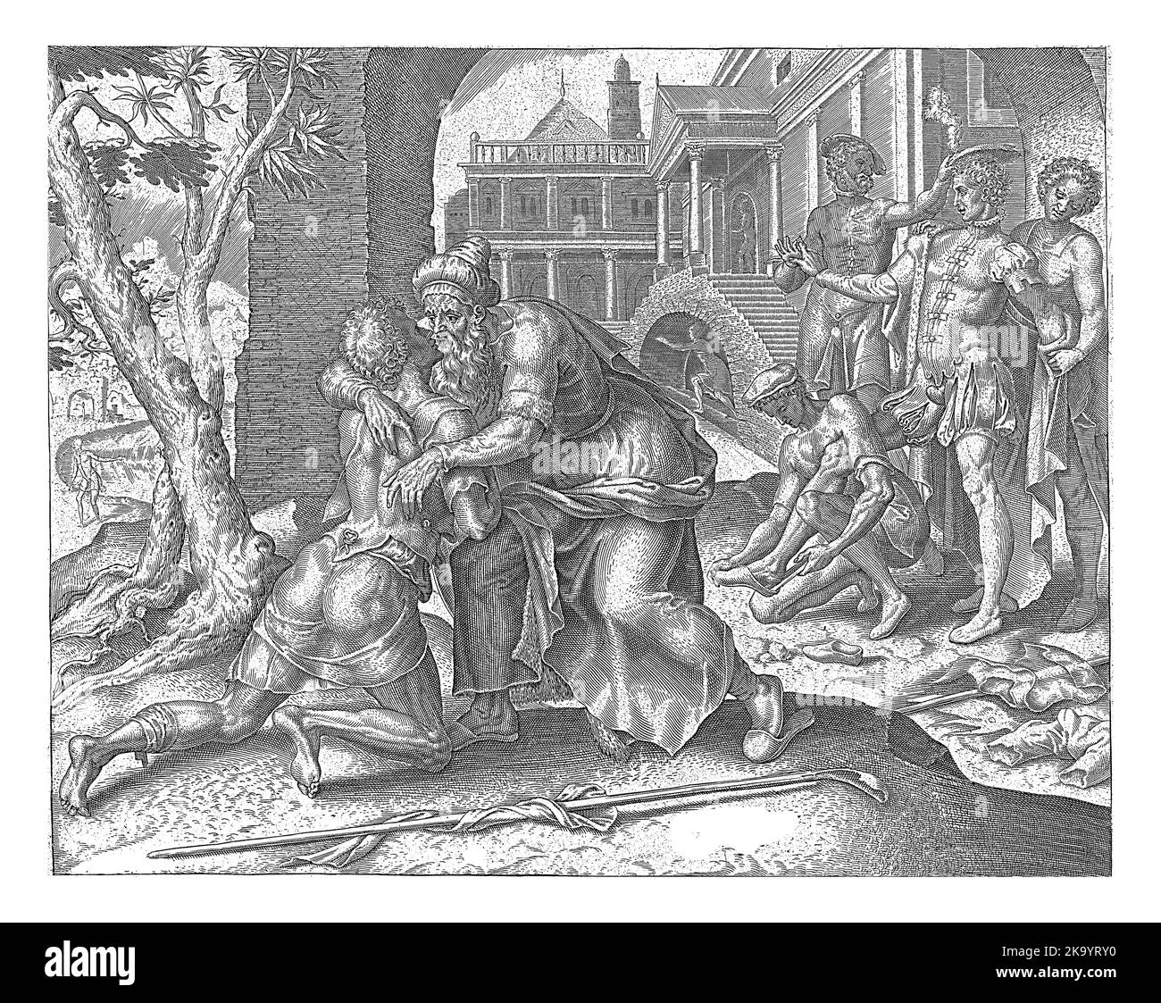 Le fils prodigue accueilli à la maison Banque de photographies et d ...