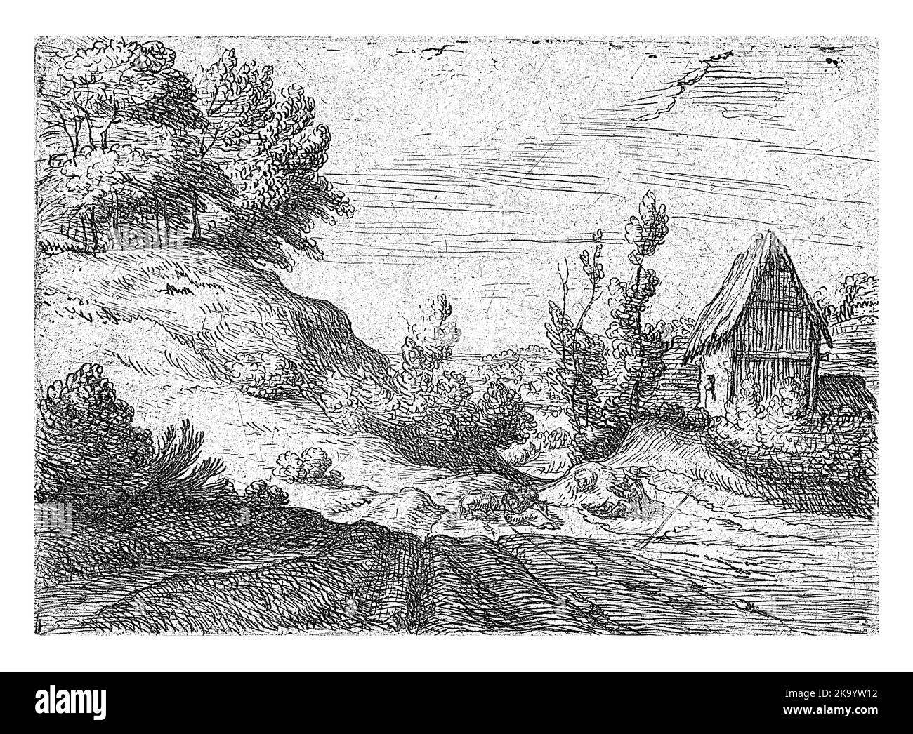 Lodewijk vadder Banque d'images noir et blanc - Alamy