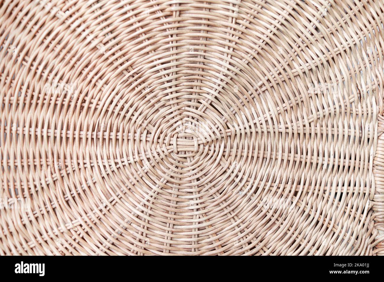 Motif en rotin à tissage circulaire, mobilier en rotin rond arrière ...