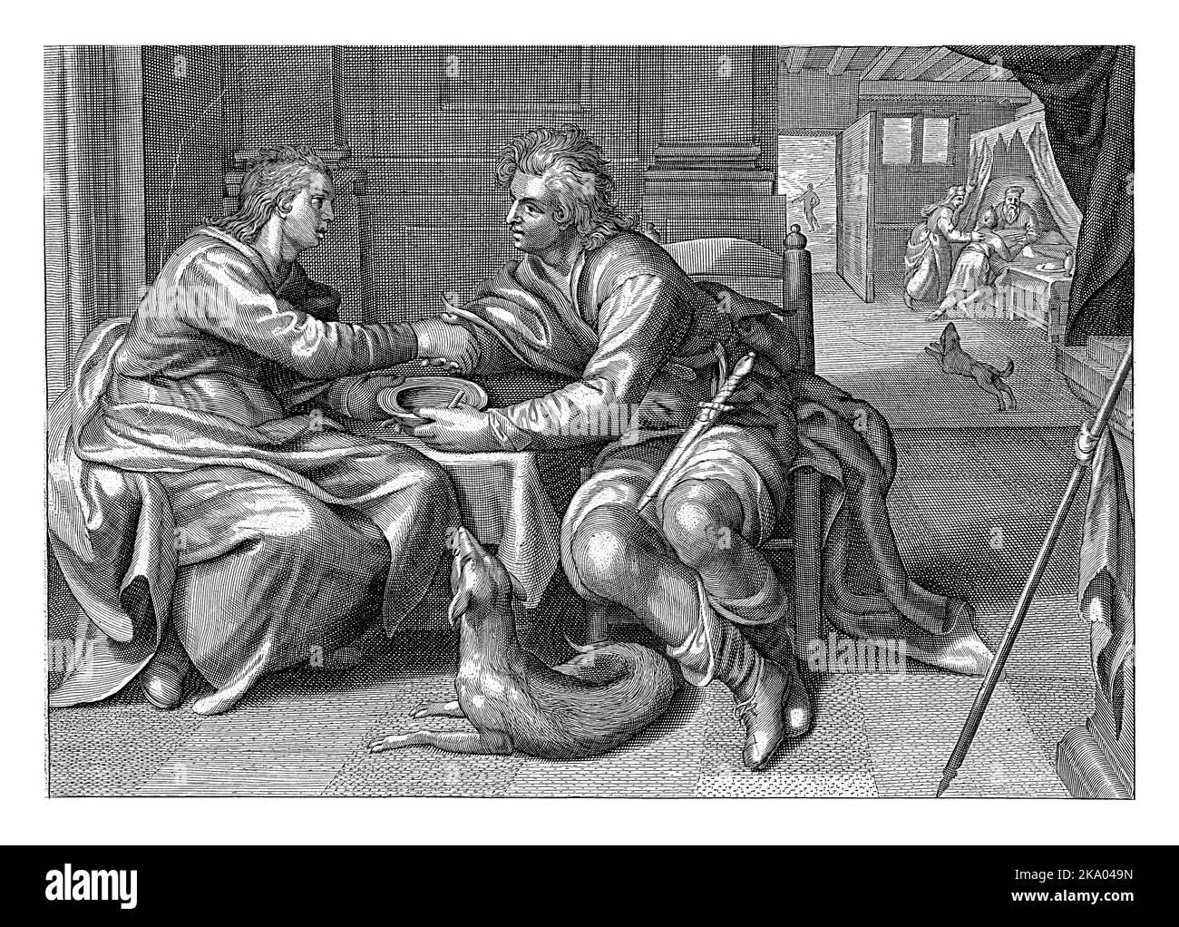 Esau assis Banque de photographies et d’images à haute résolution - Alamy