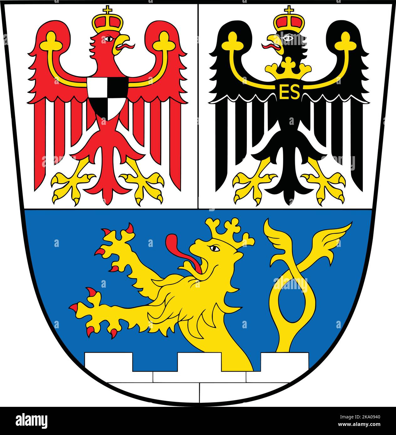Blason de l'allemagne Banque d'images vectorielles - Alamy
