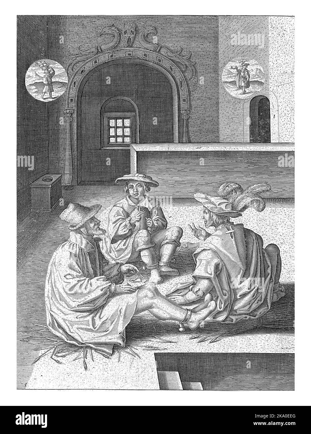 La prison joseph explique Banque d'images noir et blanc - Alamy