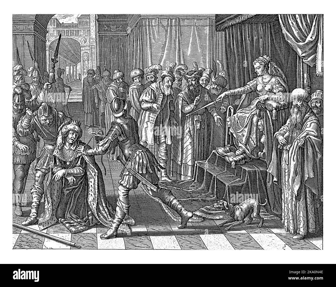 Queen semiramis Banque d'images détourées - Alamy