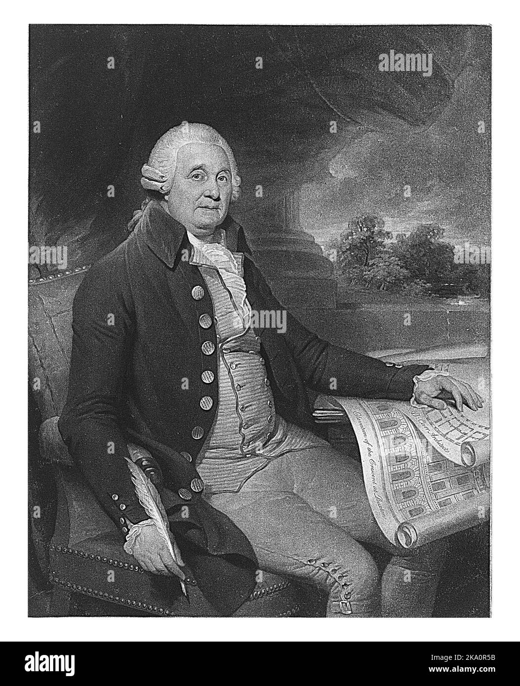 L'architecte john carr est assis Banque de photographies et d’images à ...