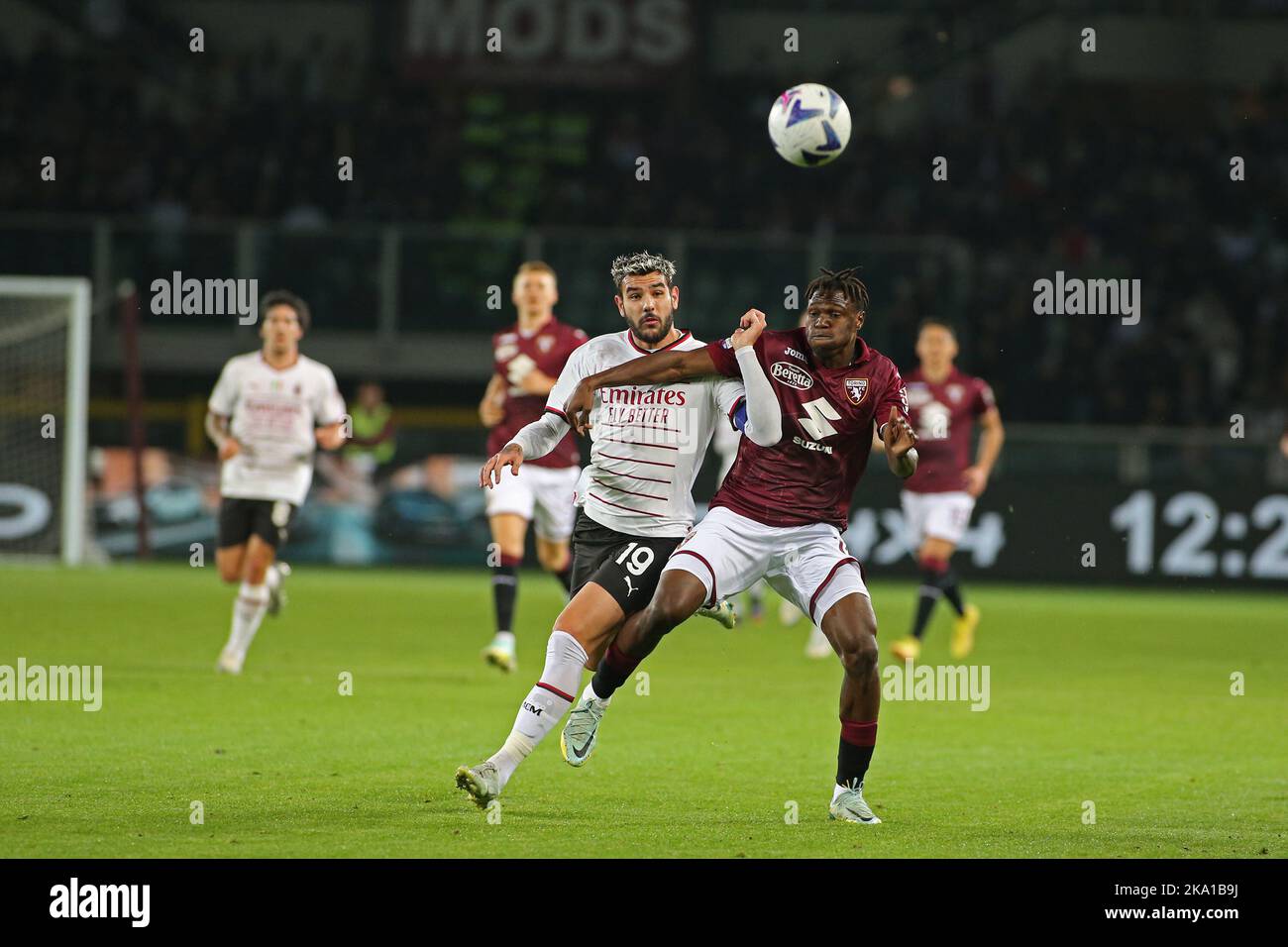 Stade Olimpico Grande Torino, Turin, Italie, 30 octobre 2022, Theo ...
