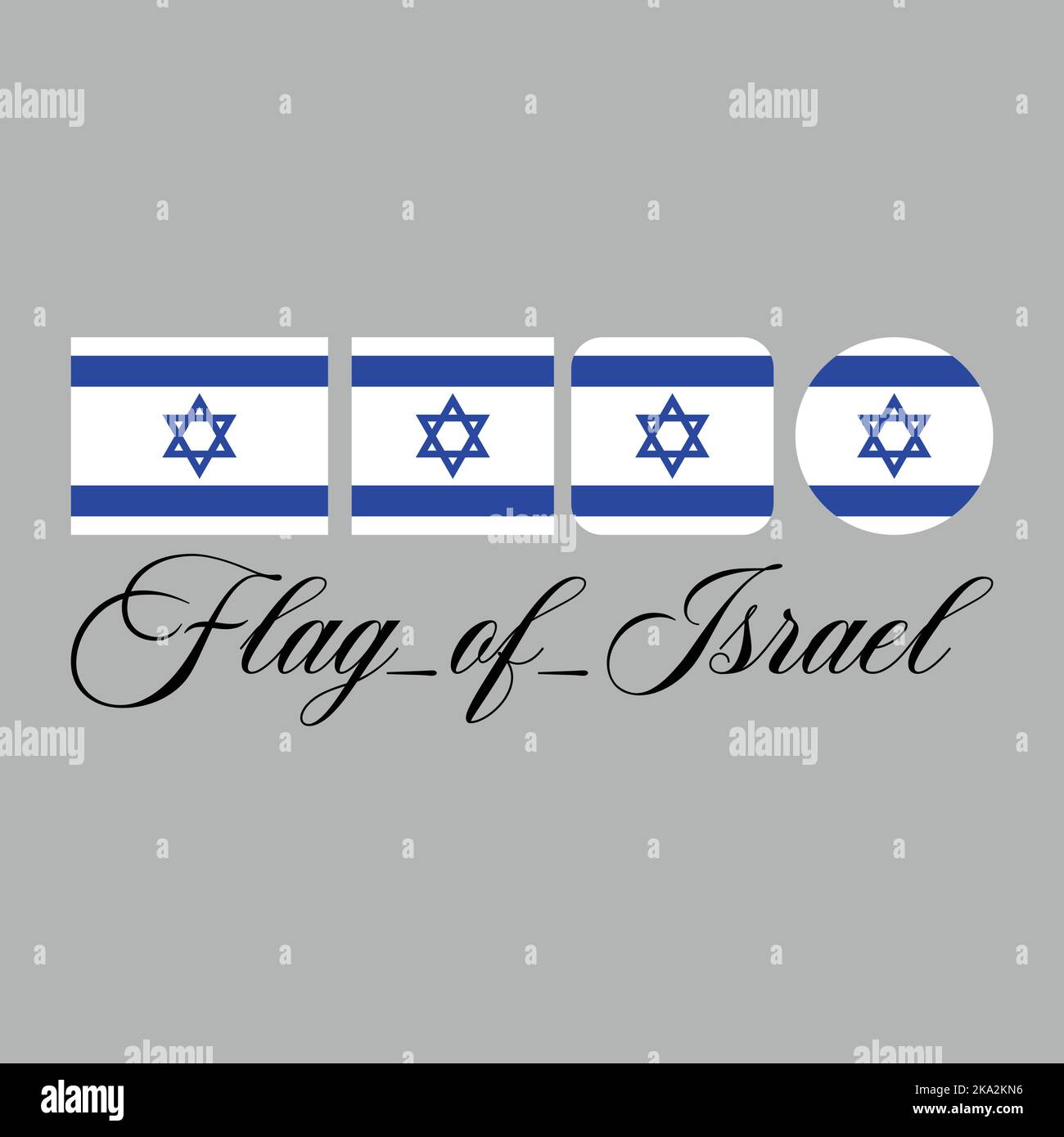 Bandera de israel de américa Banque d'images vectorielles - Alamy