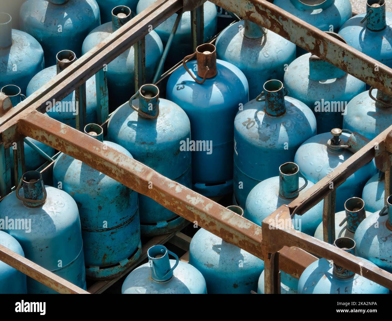 Oxygen cylinders Banque de photographies et d’images à haute résolution ...