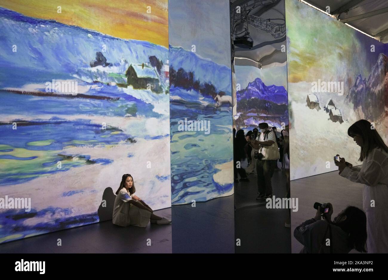 En voyage avec claude monet Banque de photographies et d’images à haute ...