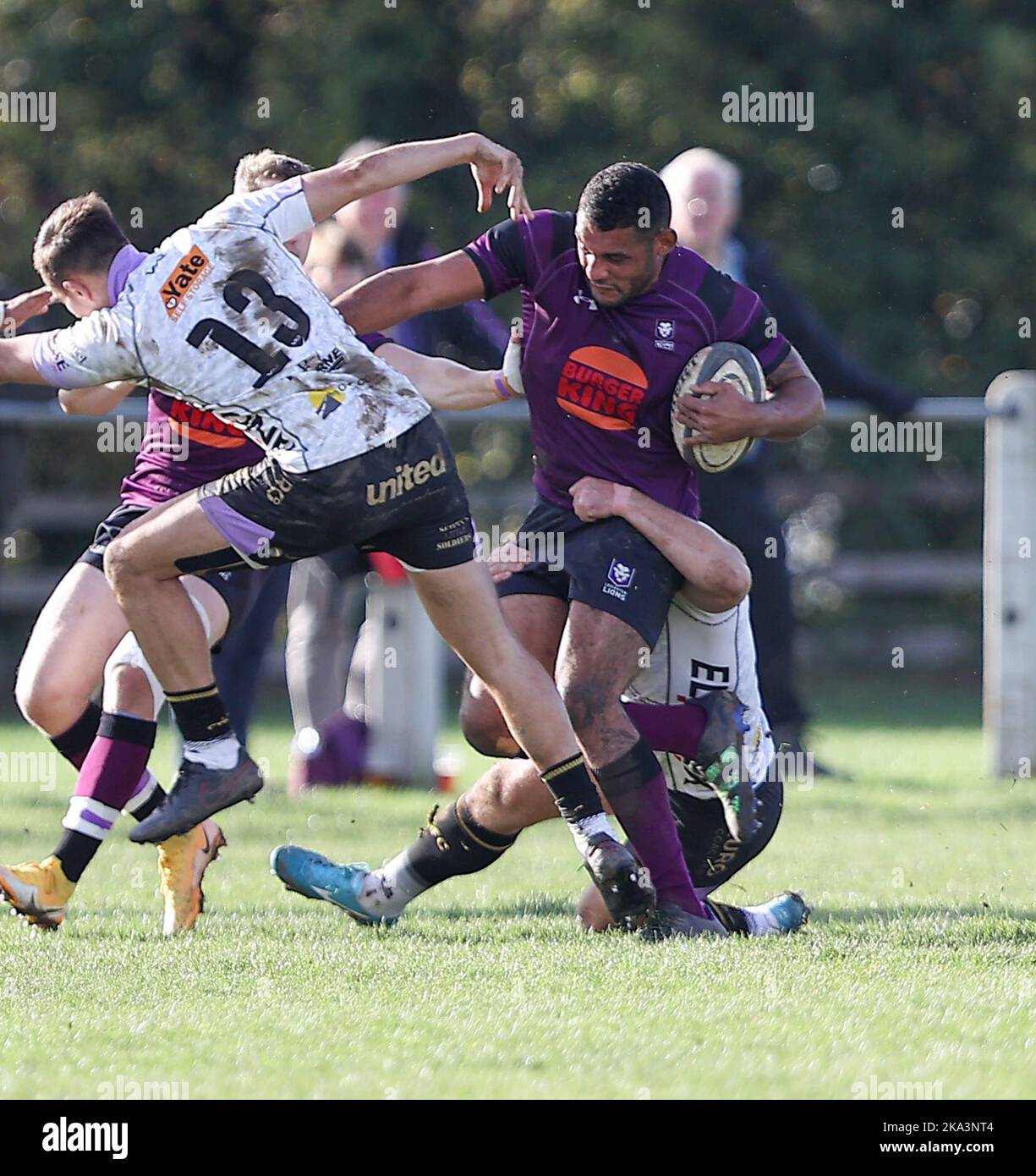 29.10.2022 Leicester, Angleterre. Rugby Union. Devon constant sur la ...