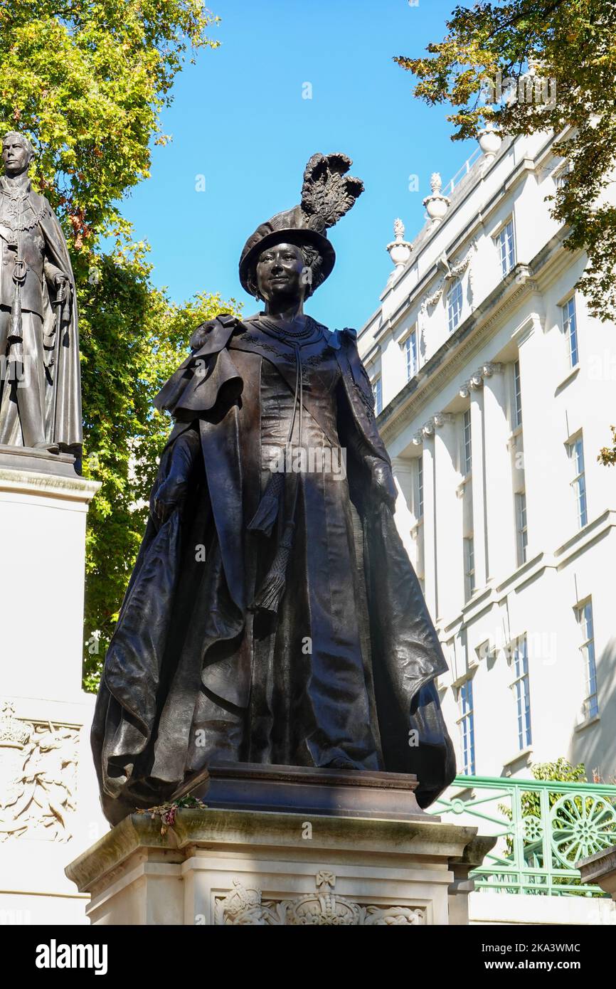 Le Roi George VI et le Mémorial de la Reine Elizabeth, mémorial du Roi ...