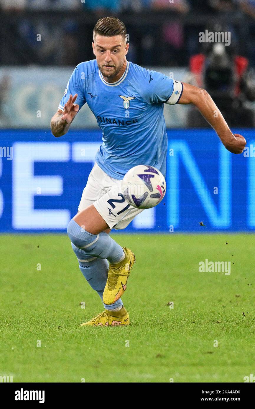Milinkovic lazio 2022 Banque de photographies et d’images à haute résolution - Alamy