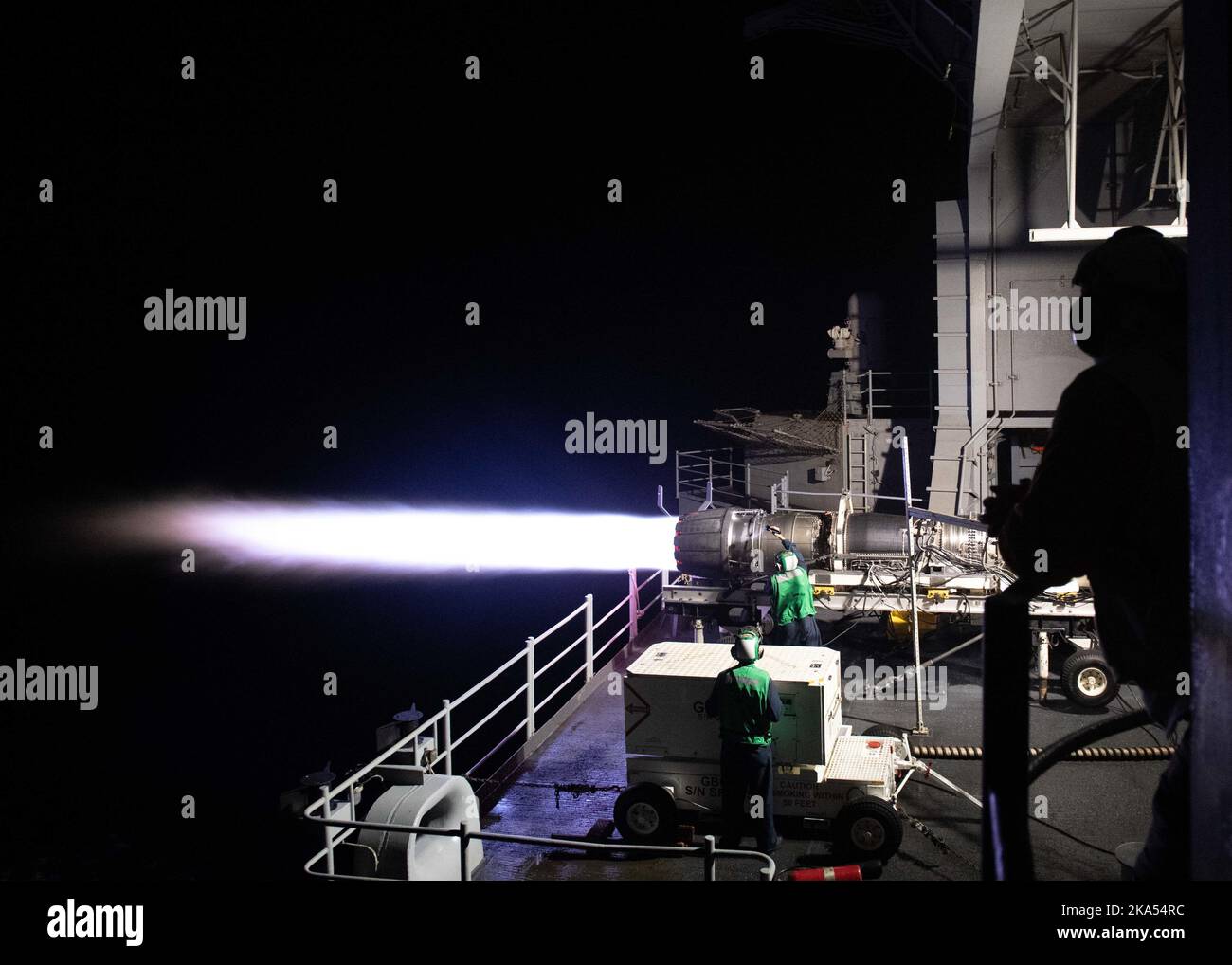 Jet engine test cell Banque de photographies et d’images à haute ...