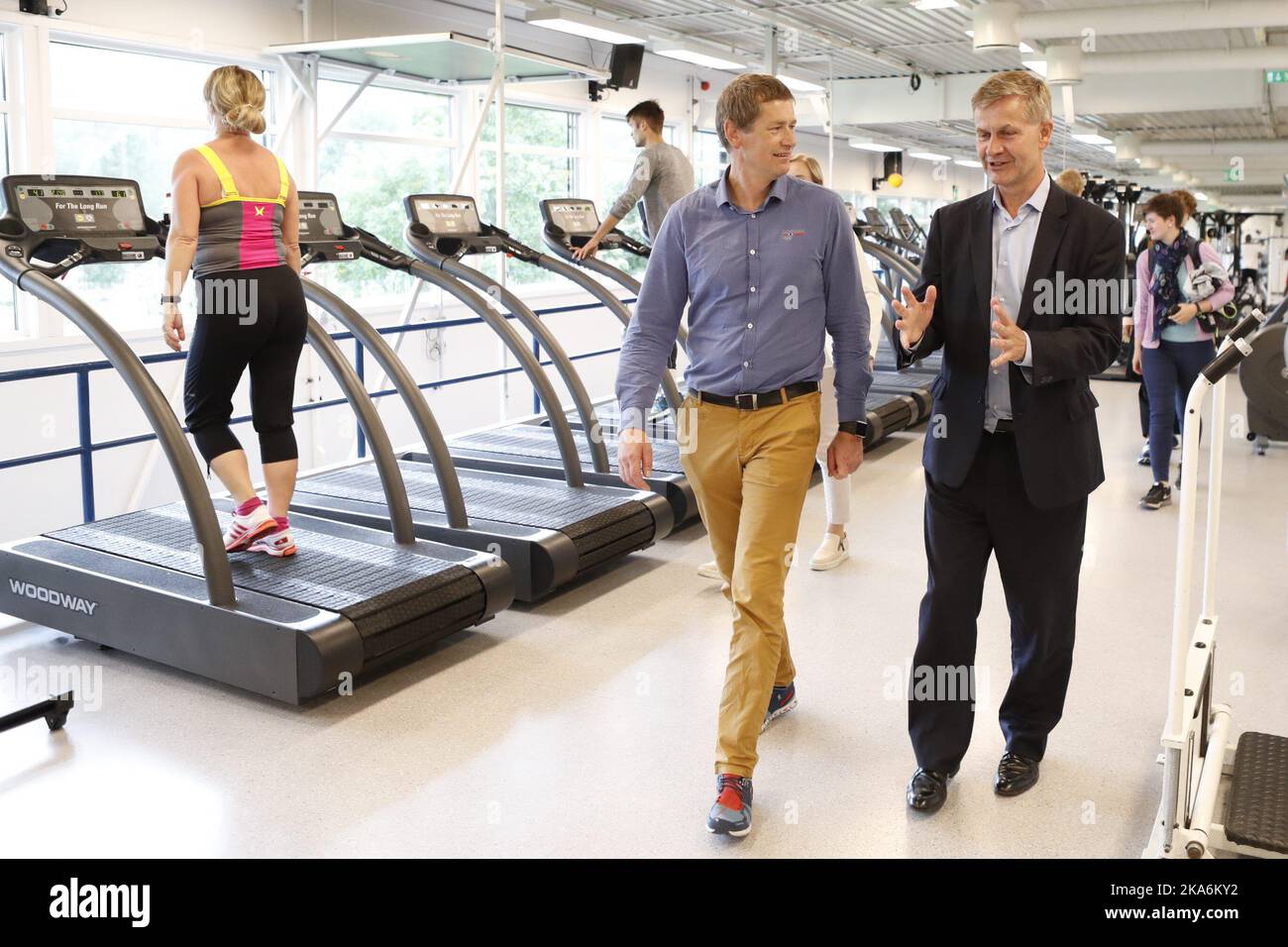 Oslo, Norvège 20160713. Lors de sa première apparition officielle en ...