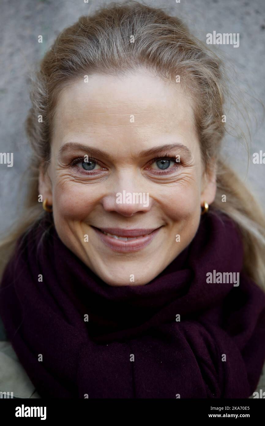 Oslo, Norvège 20171023. L'acteur Ane Dahl Torp joue un des rôles ...