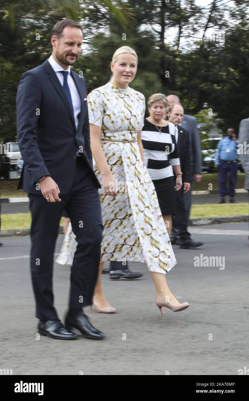 Addis-Abeba, Éthiopie 20171107. Le prince héritier Haakon et la ...