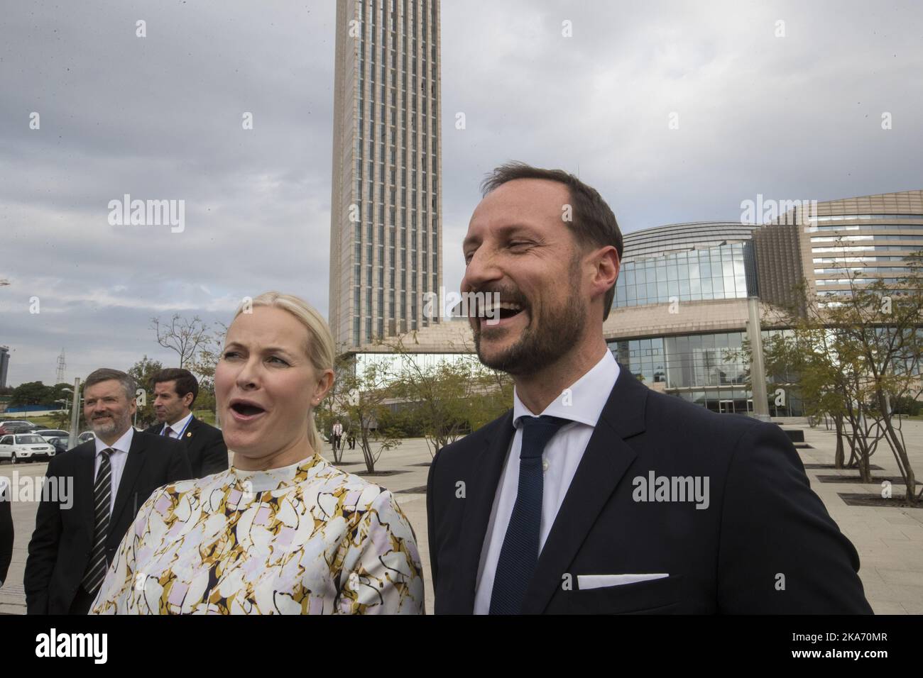 Addis-Abeba, Éthiopie 20171107. Le prince héritier Haakon et la ...