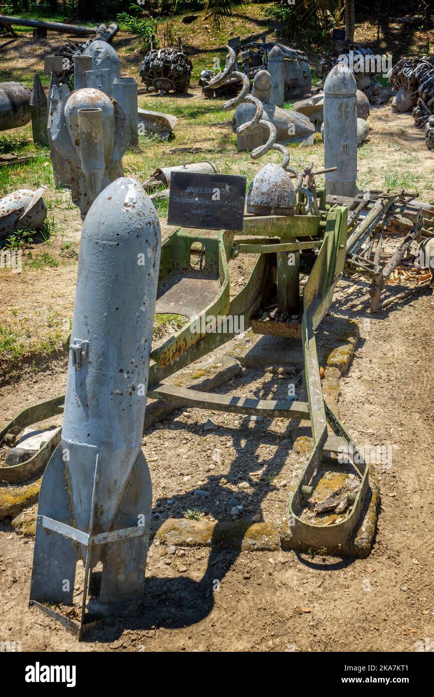 Exposition d'objets historiques de la Seconde Guerre mondiale, musée de ...