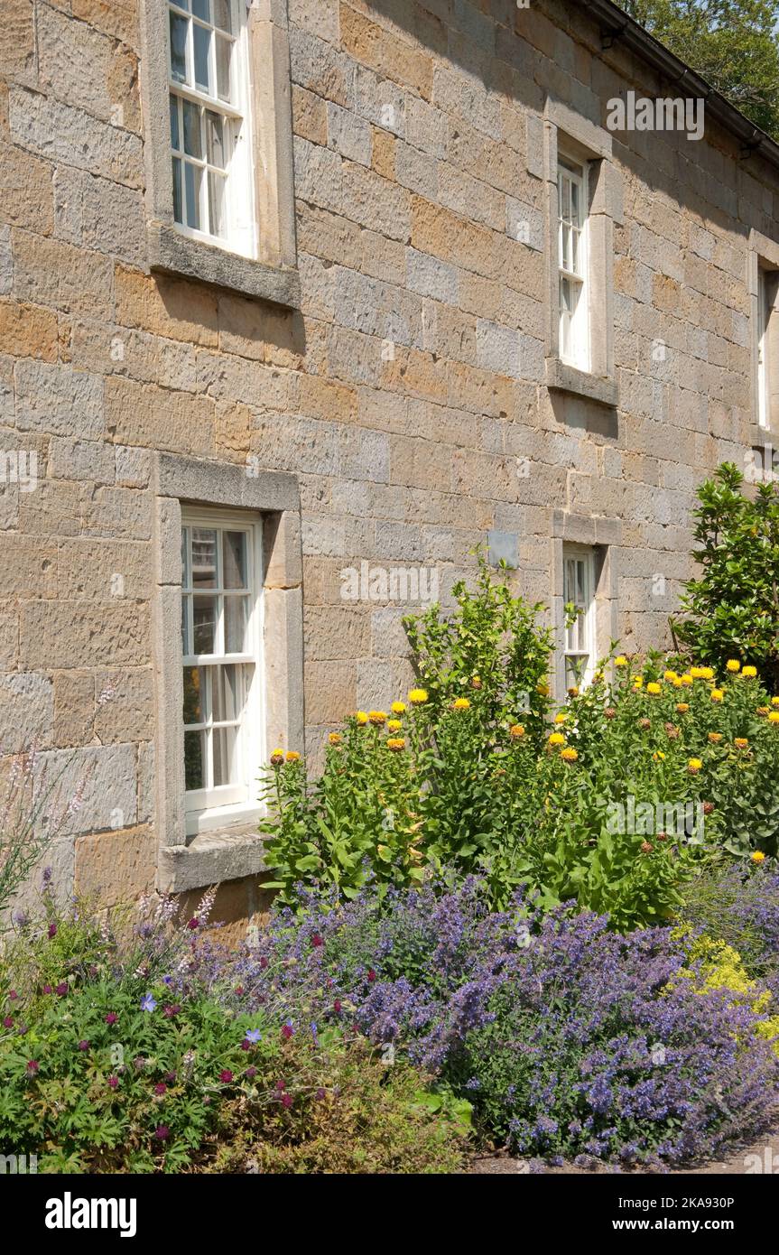 Wallington hall et pelouse Banque de photographies et d’images à haute ...