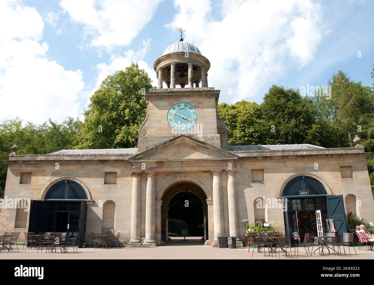 Wallington hall et pelouse Banque de photographies et d’images à haute ...