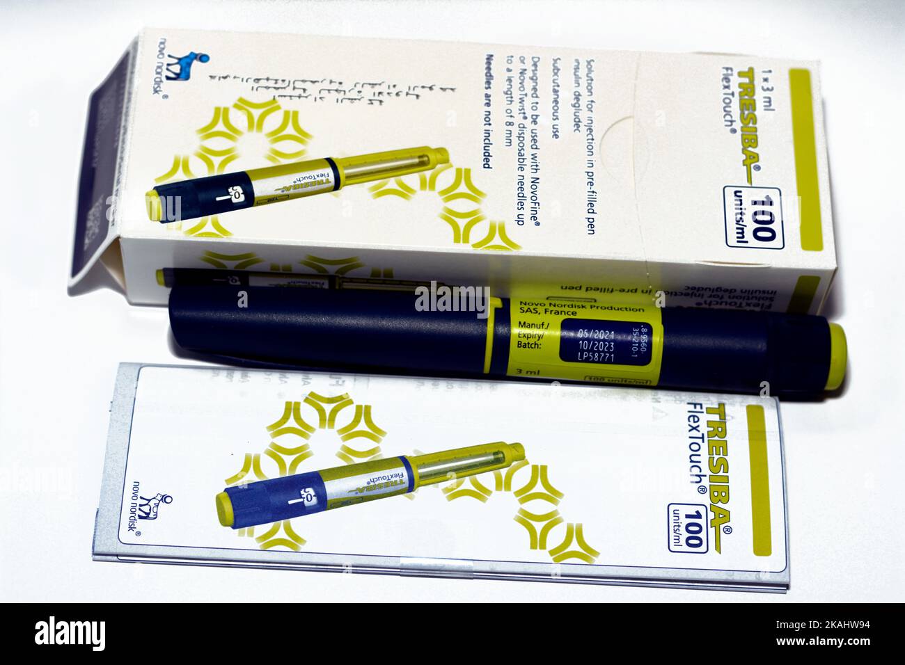 Stylo prérempli pour injection Banque de photographies et d’images à ...