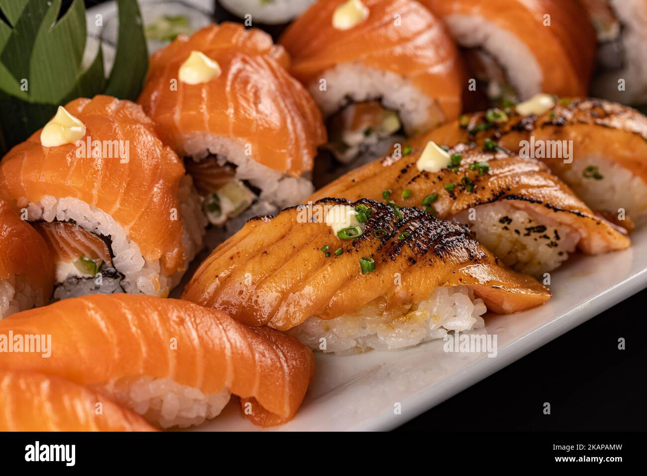 Sushi menu Banque de photographies et d’images à haute résolution - Alamy