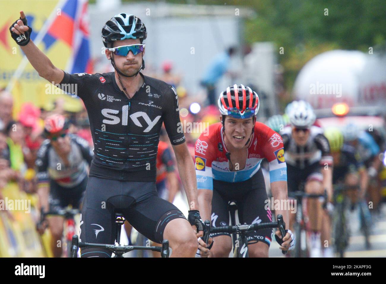 Wout poels of team sky Banque de photographies et d’images à haute ...