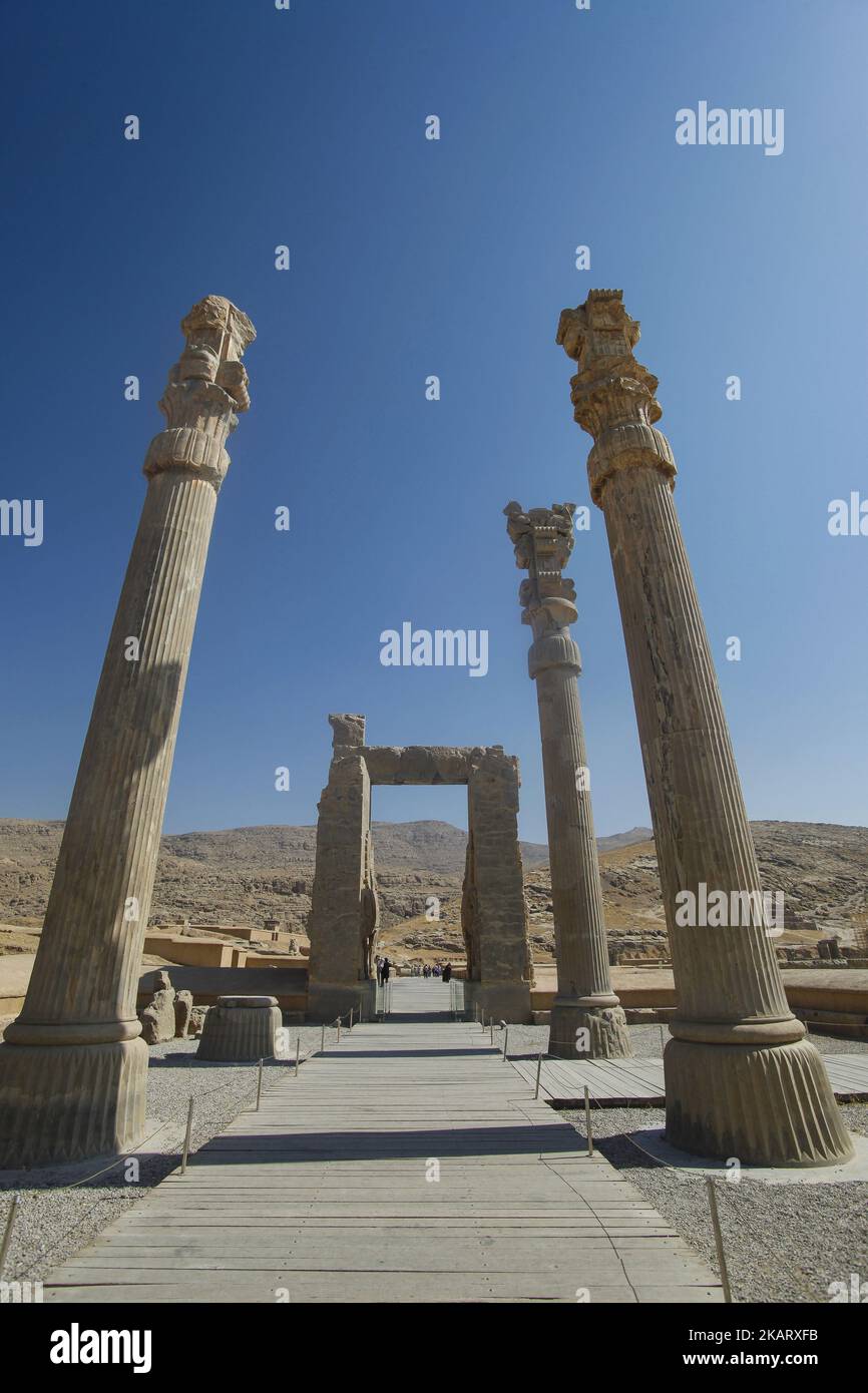 L'ancienne Persepolis, capitale de l'empire achéménide 550 - 330 av. J ...