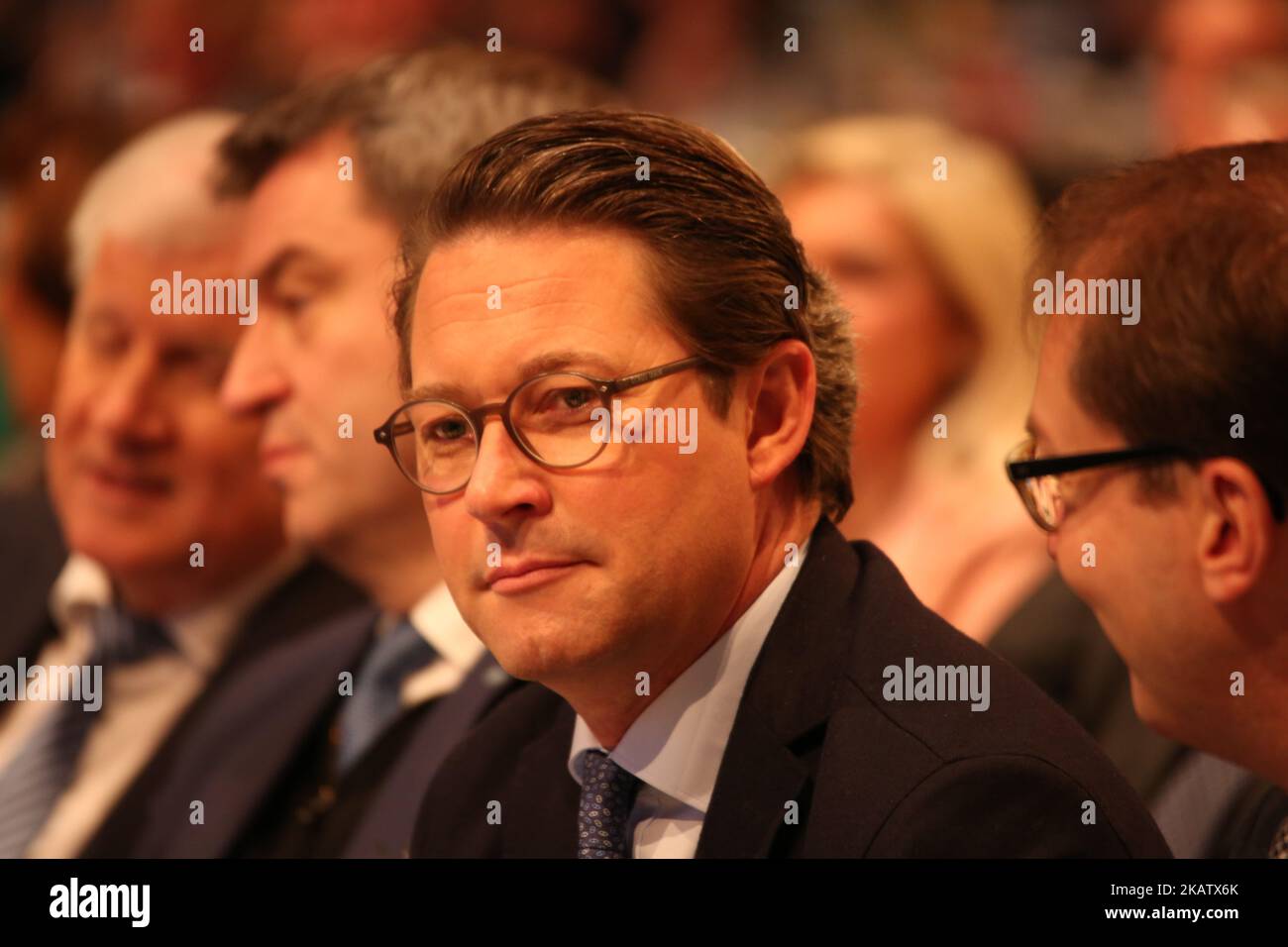 Andreas Scheuer, Secrétaire général de l'Union sociale chrétienne (CSU ...