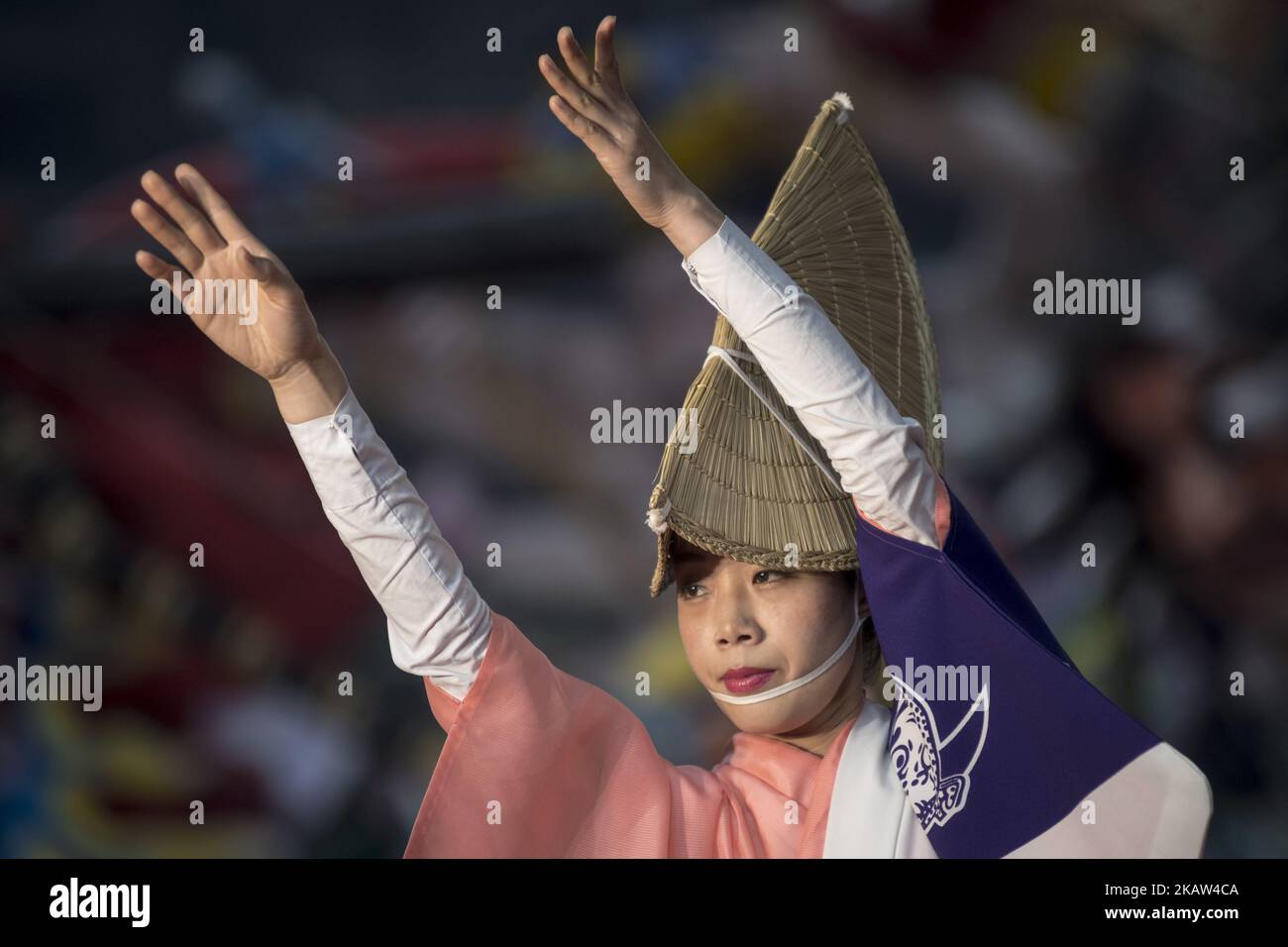 Les danseurs de Kouchi Yosakoi de la préfecture de Kouchi se produisent ...