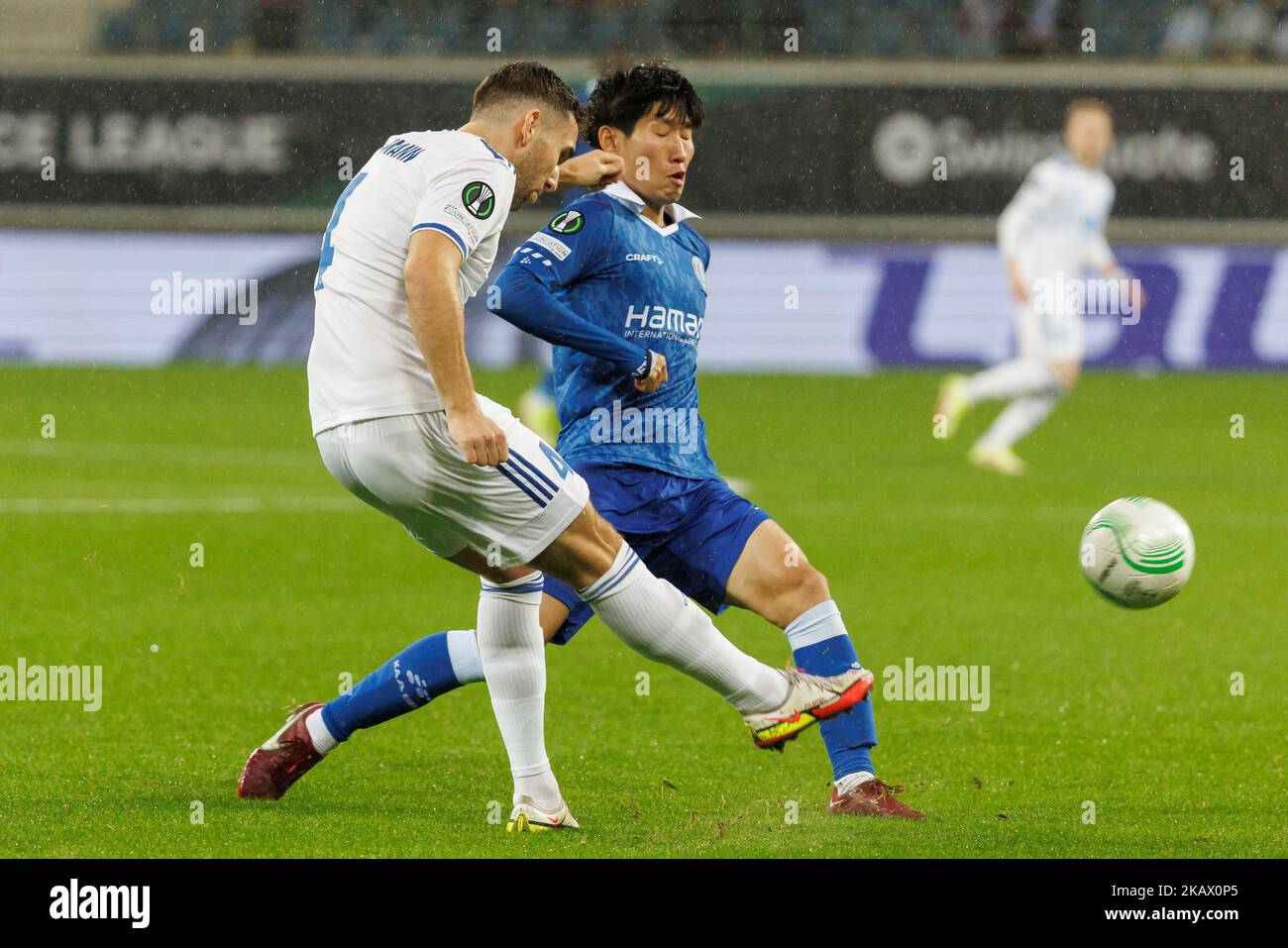 Gent, Belgique, 03/11/2022, Benjamin Hansen de Molde et Hyunseok Hong ...