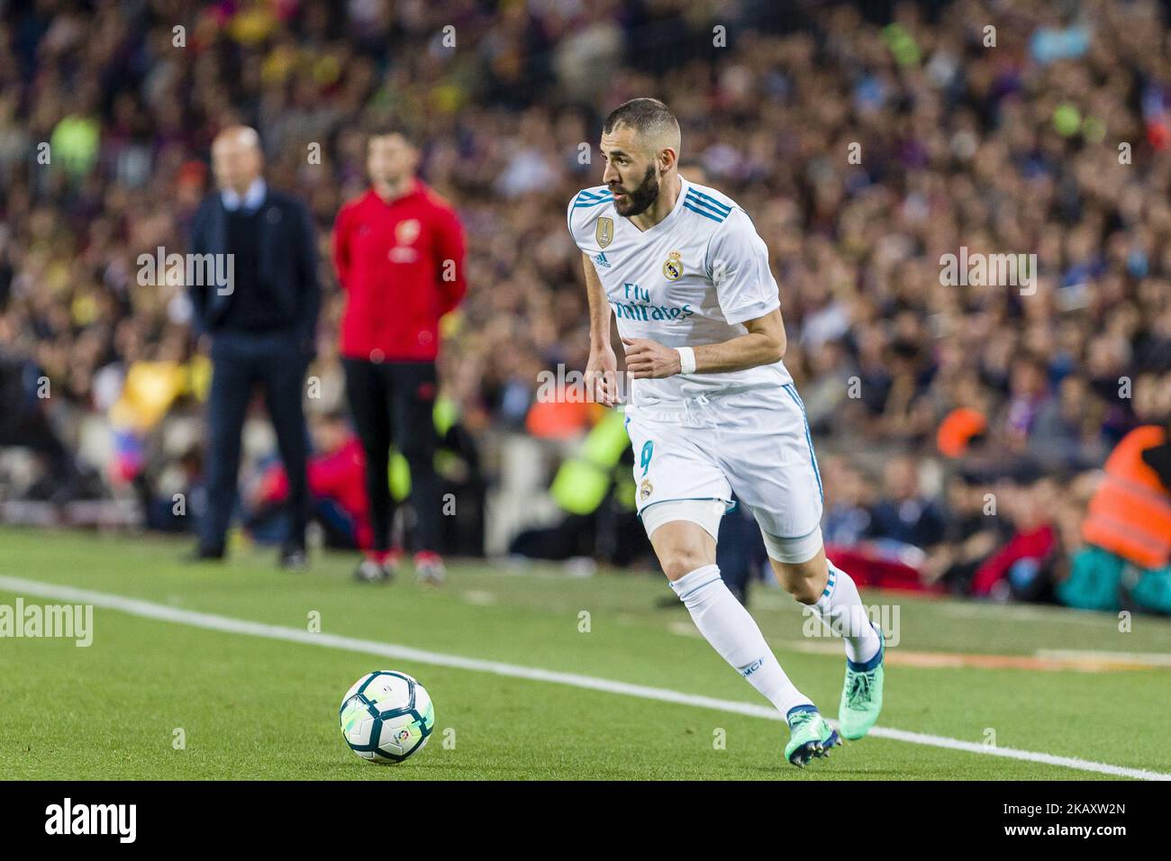 Real madrid forward karim benzema 9 c Banque de photographies et d ...
