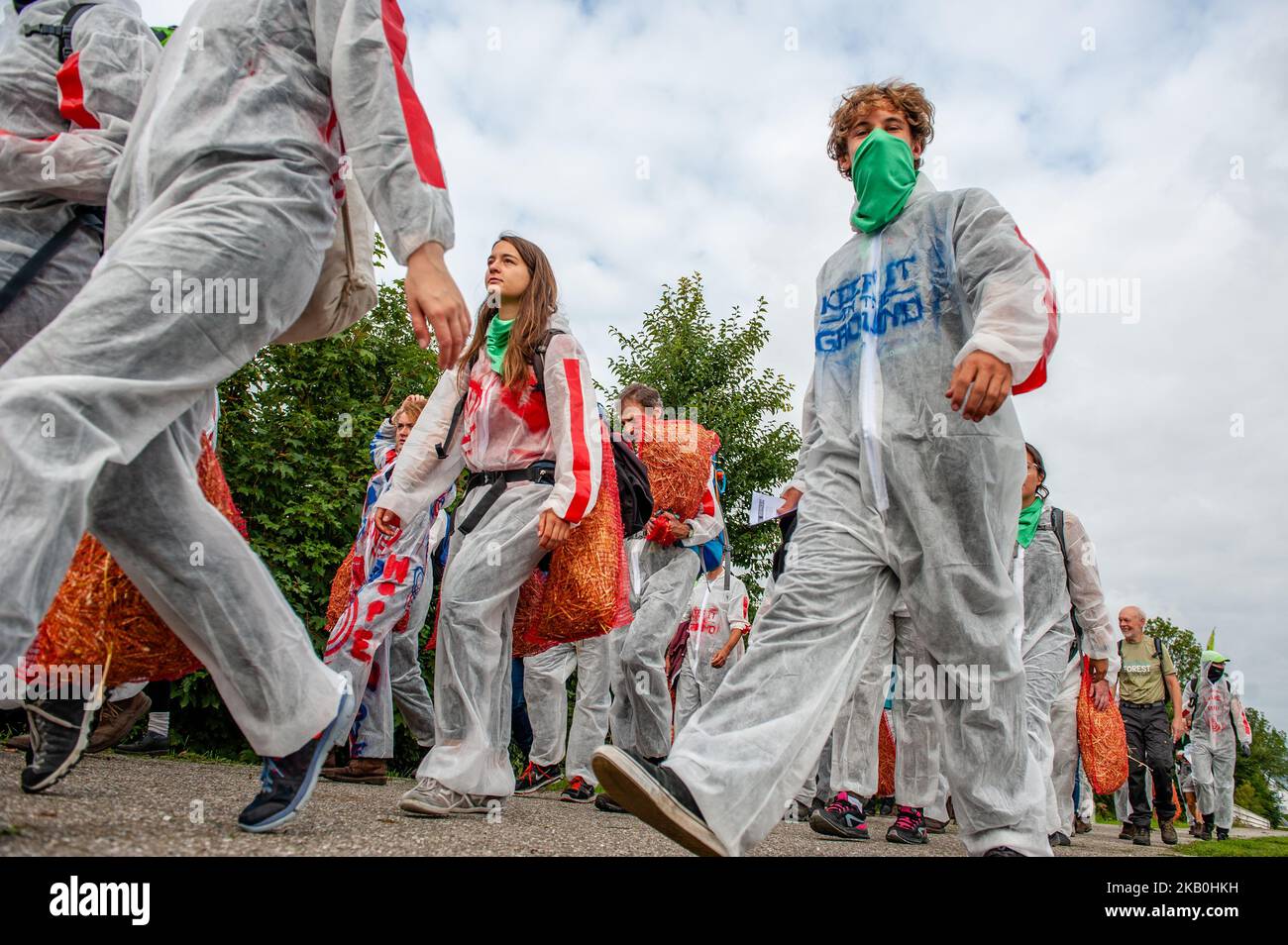 Le mouvement 'Code Rood' a organisé une action de désobéissance civile ...