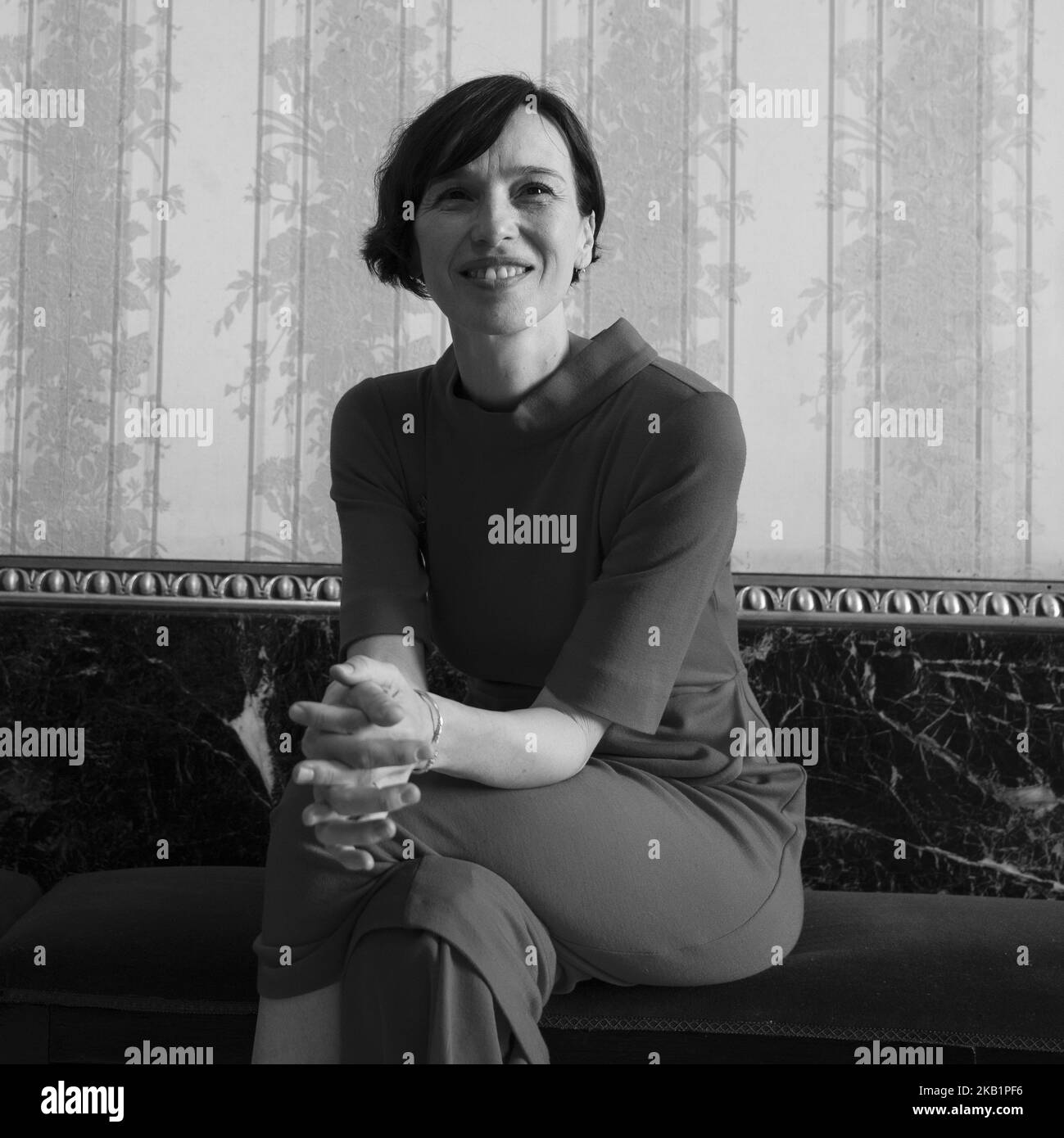 Ariadna gil actress Banque d'images noir et blanc - Alamy