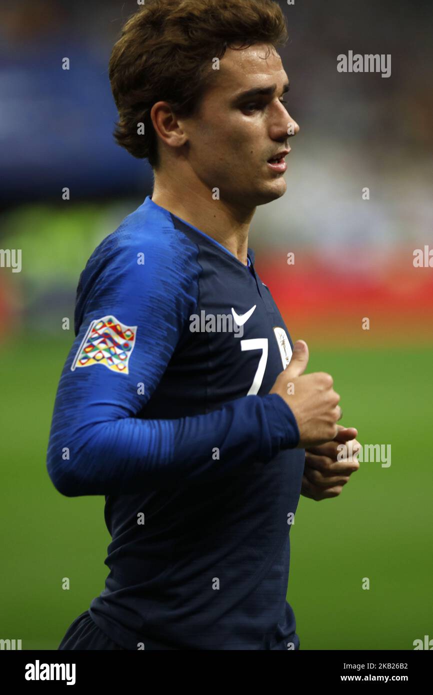 Antoine Griezmann de France pendant le match de football de la Ligue ...