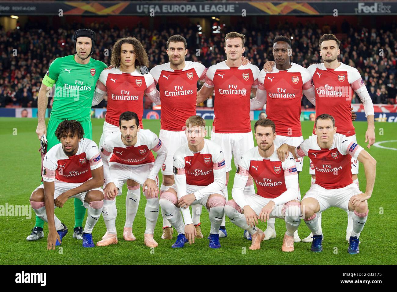 Londres, Royaume-Uni, 08 novembre, 2018 photo de l'équipe d'Arsenal ...