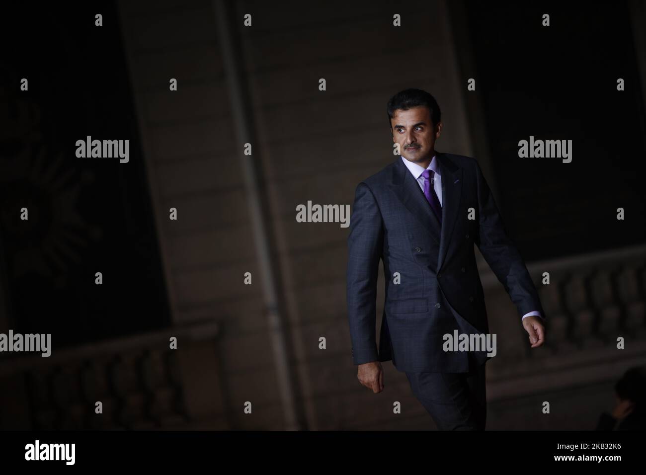Cheikh tamim ben hamad al thani Banque de photographies et d’images à ...