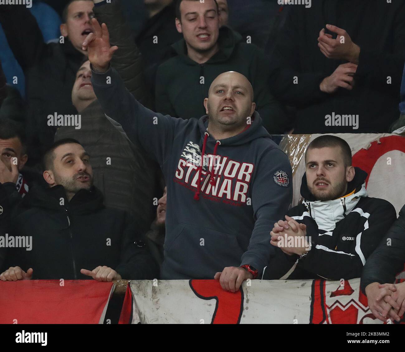 Hooligan serbe Banque de photographies et d’images à haute résolution ...