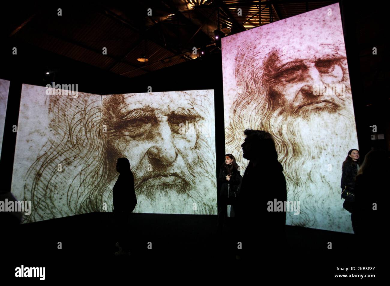 Léonard de Vinci - 500 ans d'exposition des Genius à Athènes, Grèce sur ...