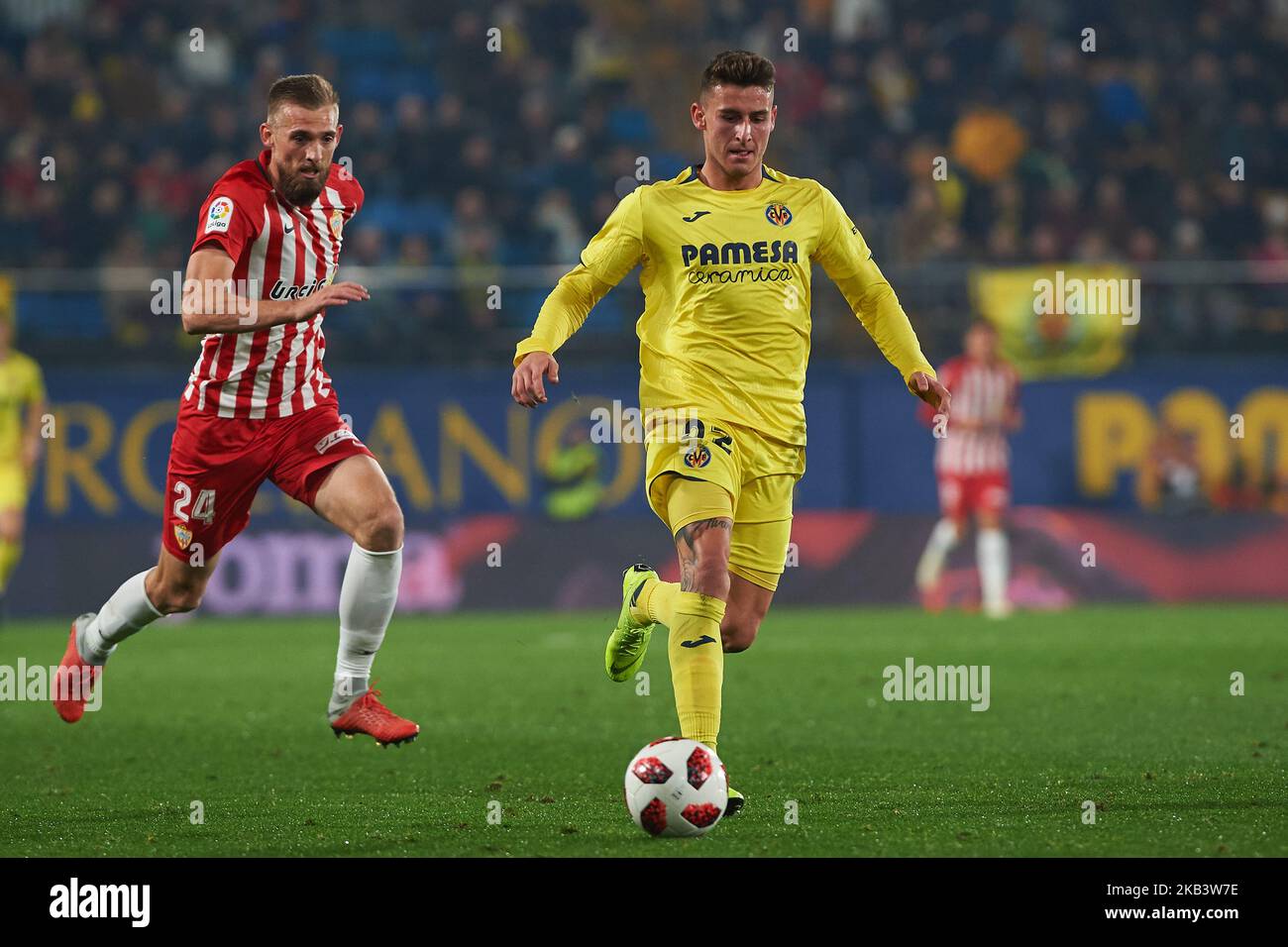 Daniel Raba de Villarreal CF pendant la Copa del Rey entre Villarreal ...