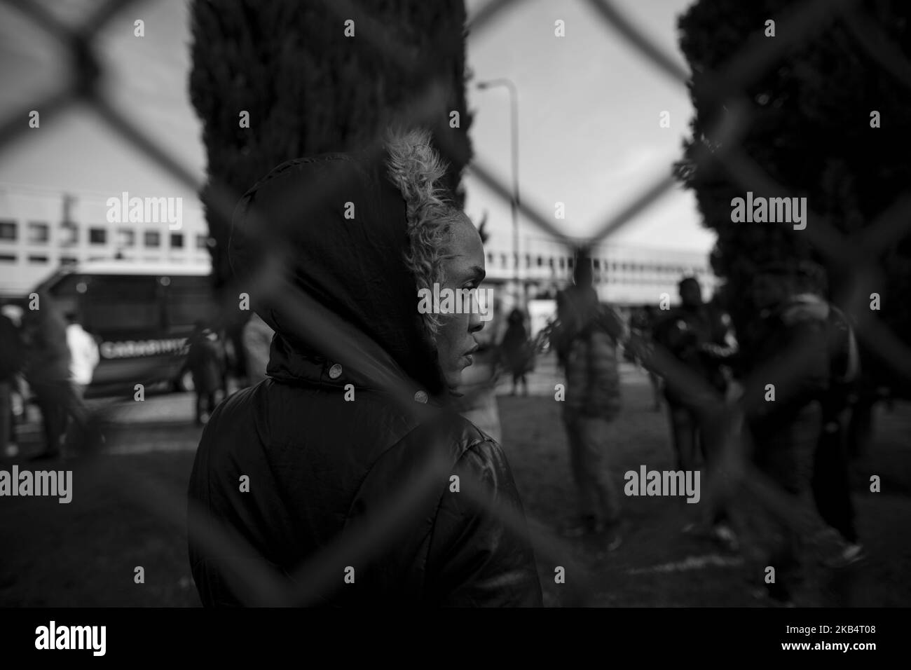 Partes de la cara Banque d'images noir et blanc - Alamy