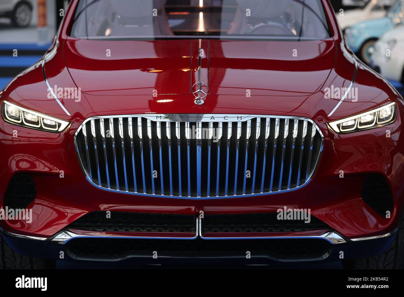 Un concept-car Mercedes-Benz Vision Maybach Ultimate Luxury est exposé ...