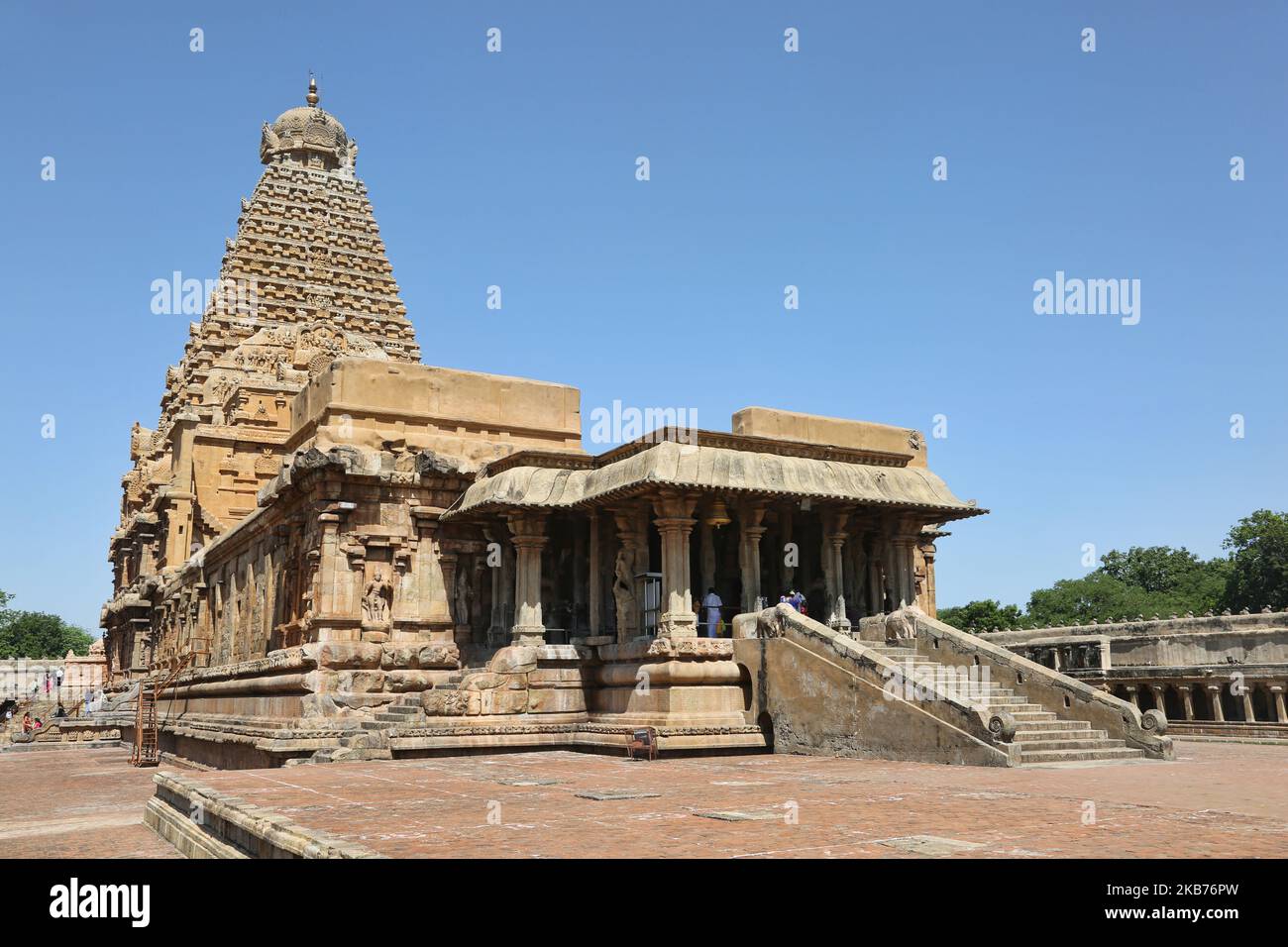 Le temple de Brihadeeswalar (également connu sous le nom de Temple de ...