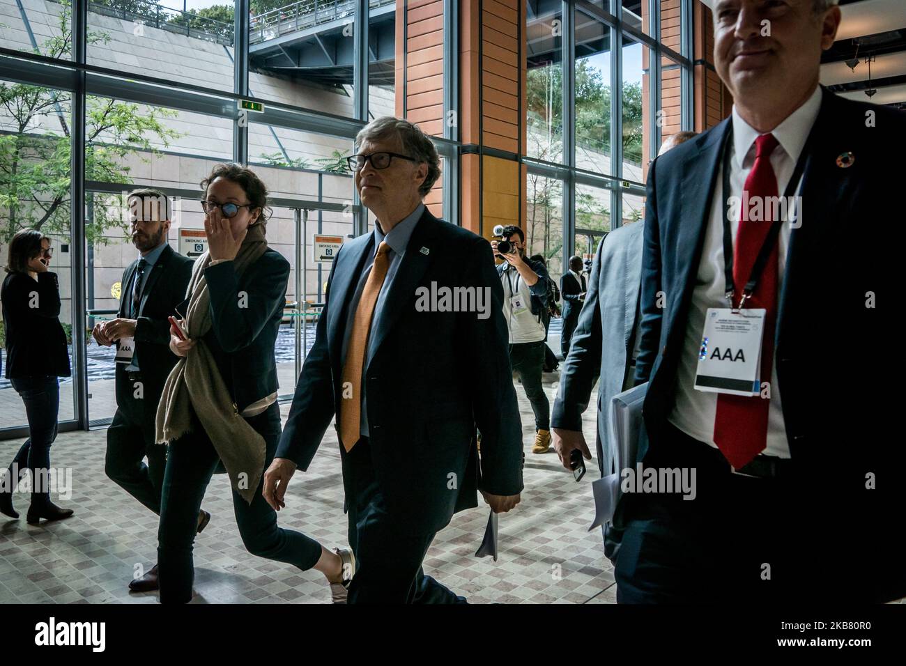 Bill gates a lyon octobre 2019 Banque de photographies et d’images à ...
