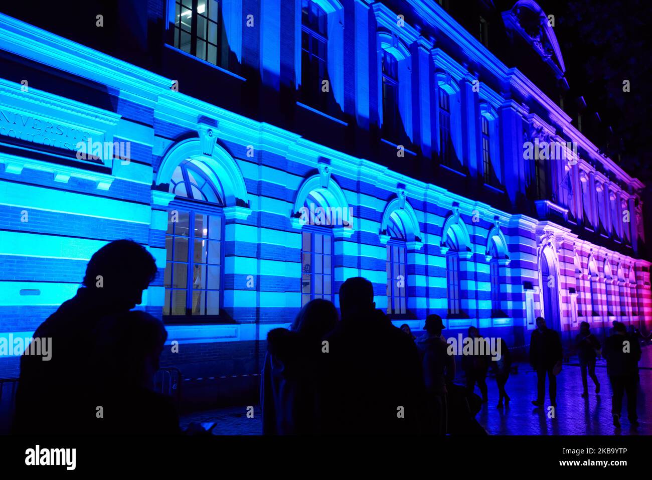 L'installation d'art léger « Platonium » était exposée à Toulouse au ...