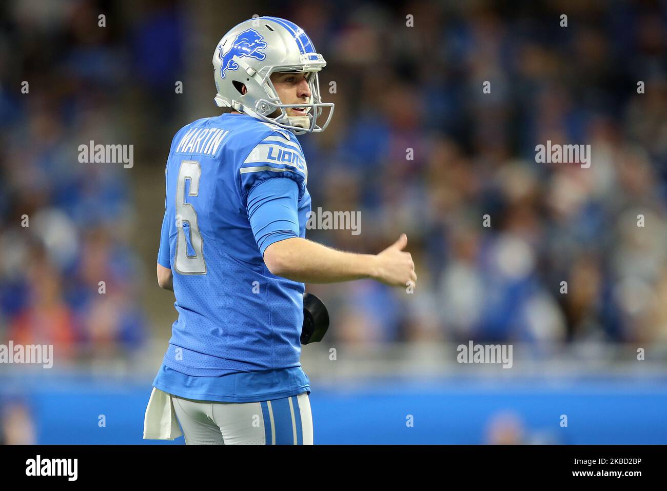 Parieur des lions de detroit sam martin Banque de photographies et d ...