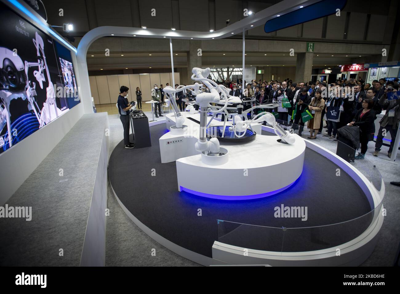 L'exposition internationale de la robotique 2019 au Tokyo Big Sight sur ...