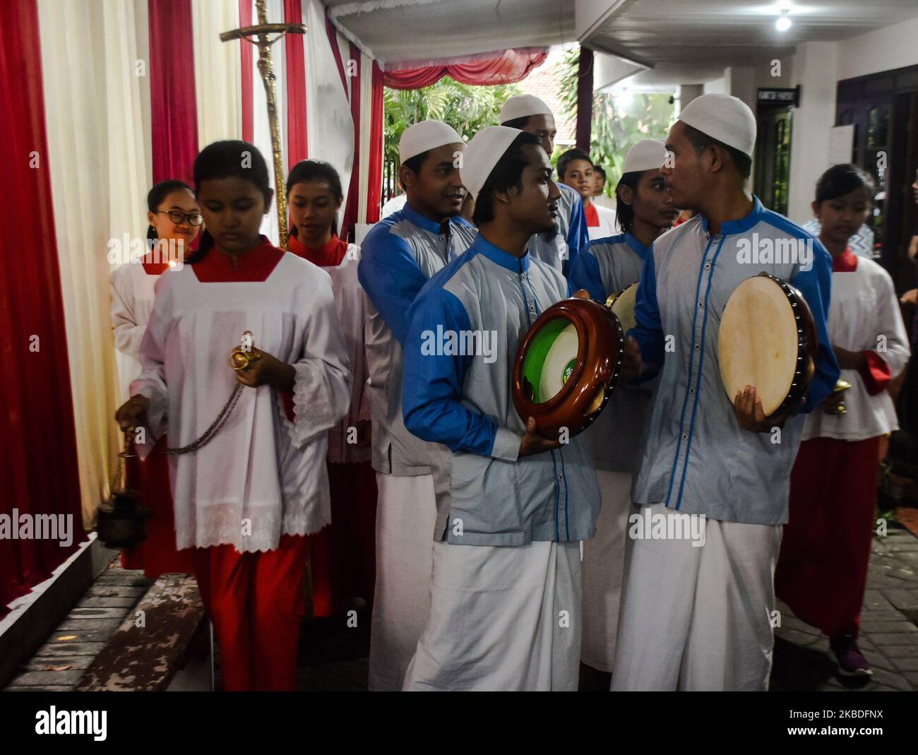 Accompagnement de rebana islamique Banque de photographies et d’images ...